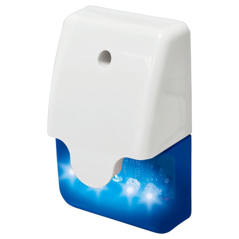 Mini Strobe Siren - Blue Lens - SECO-LARM USA Inc