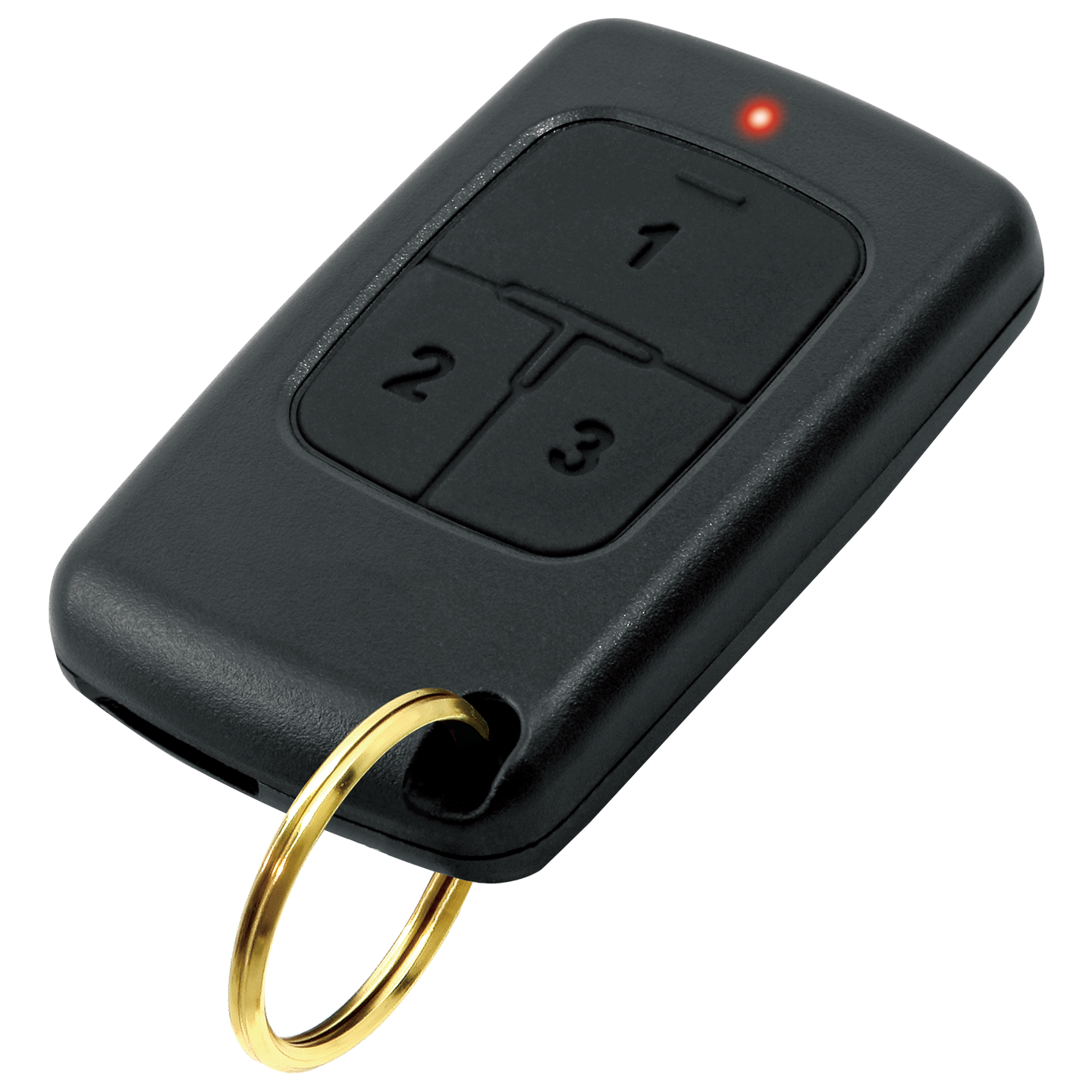 3-Button, 7-Channel RF Transmitter, Pendant, 433.92MHz - SECO-LARM USA Inc