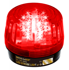 LED Strobe Light - 32 LEDs, Adjustable Flash Speeds & Patterns, Red ...