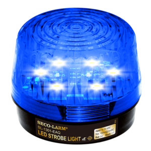 Blue LED Strobe Light, 6 LEDs, Flash only, 9~15 VDC - SECO-LARM USA Inc