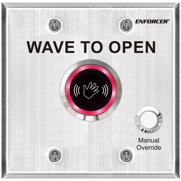 Outdoor Double-Gang Wave-to-Open Sensor with Manual Override - SECO ...