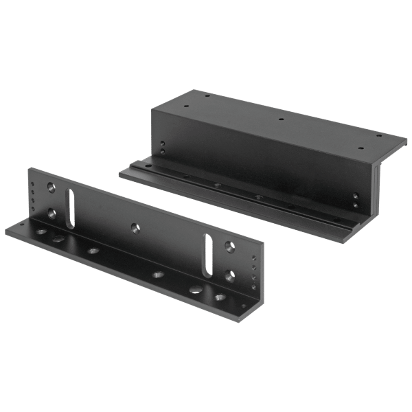 Black Z-Bracket for 600-lb Series Electromagnetic Locks - SECO-LARM USA Inc