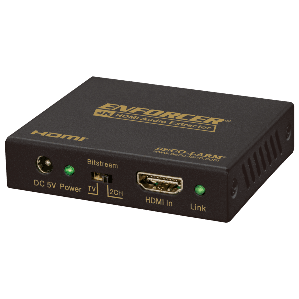 4K HDMI® Audio Extractor - SECO-LARM USA Inc