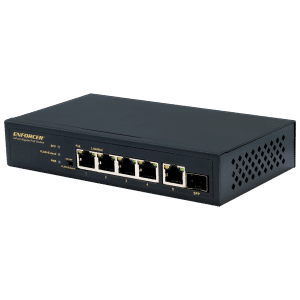 4-Port Gigabit Unmanaged PoE+ Switch - SECO-LARM USA Inc