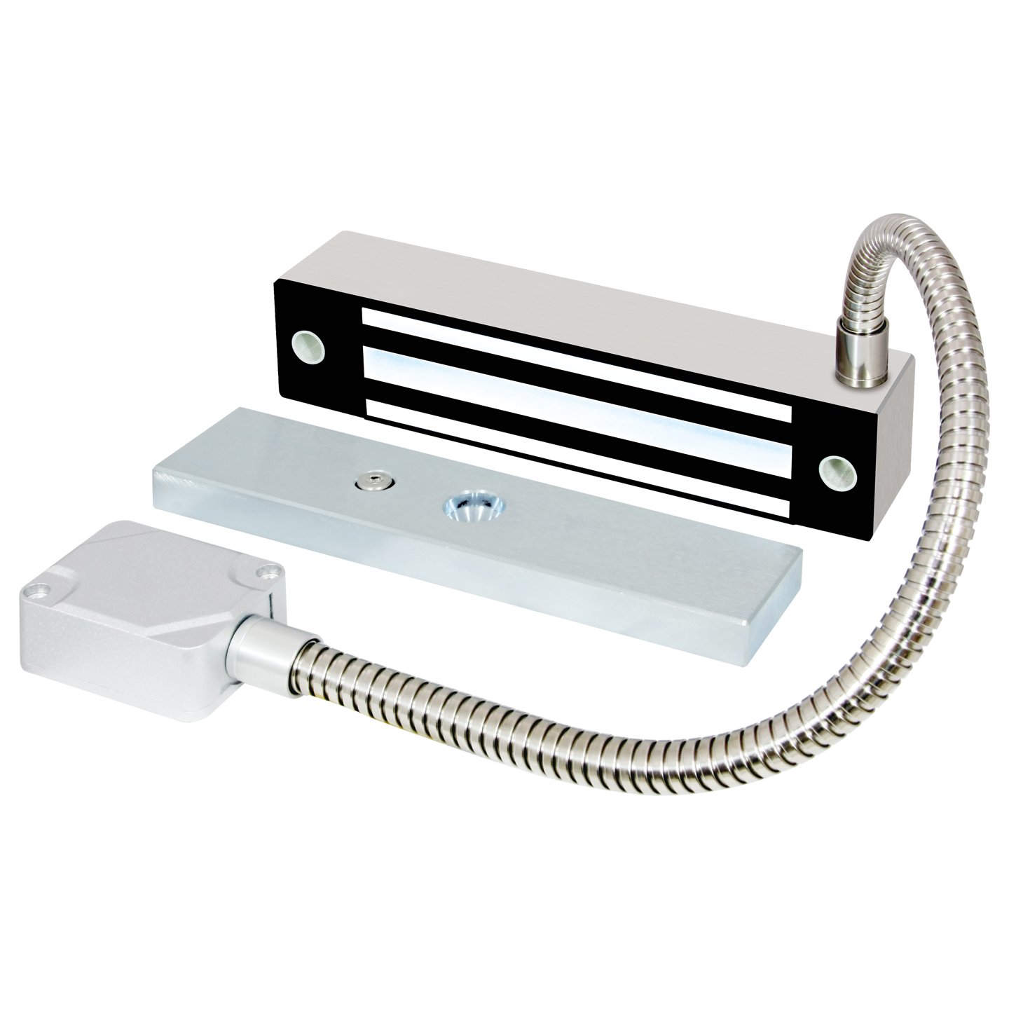 600-lb Electromagnetic Gate Lock with Door Cord - SECO-LARM USA Inc