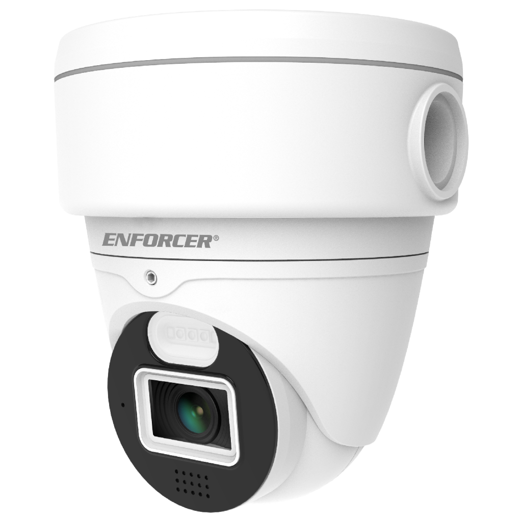 IP 8MP Ultra-Low-Light Active Deterrence Turret Camera - SECO-LARM USA Inc