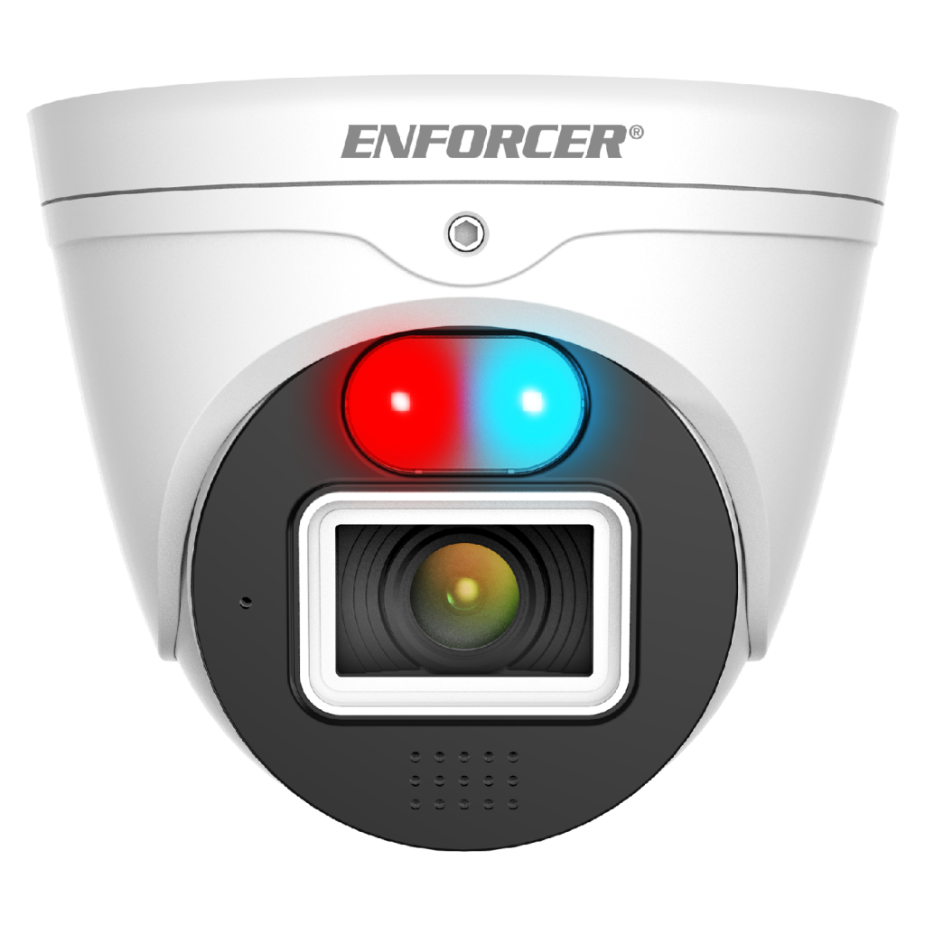 IP 8MP Ultra-Low-Light Active Deterrence Turret Camera - SECO-LARM USA Inc