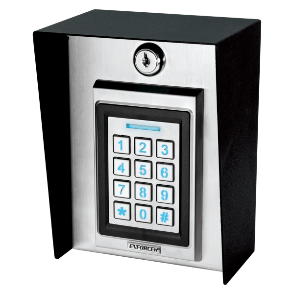 Bluetooth Access Controller – Post-Mount Keypad / Proximity Reader ...