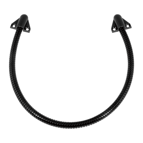 Armored Door Cord – Plastic end caps, 16″ (41cm), Black - SECO-LARM USA Inc