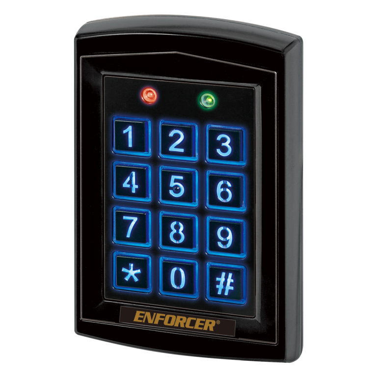 Sealed Black Housing Weatherproof Stand-Alone Digital Access Keypad ...