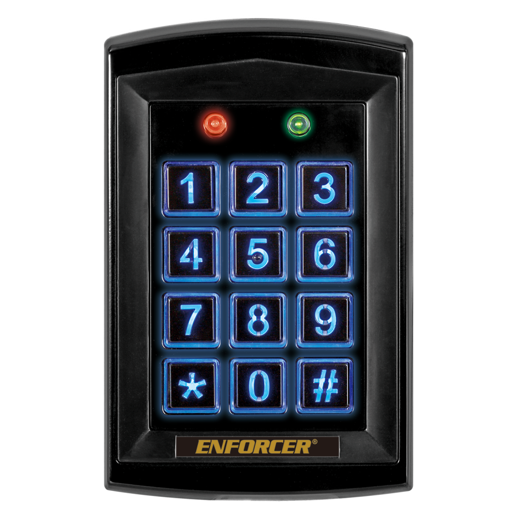 Sealed Black Housing Weatherproof Stand-Alone Keypad with Proximity ...