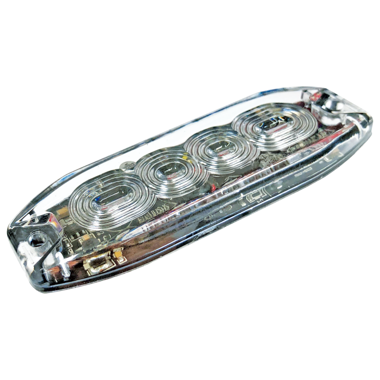 Ultra-Slim High-Intensity LED Strobe Light – Blue - SECO-LARM USA Inc